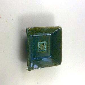 Small Square Dipping Saucer or Dish for Condiments in Your Choice of ...