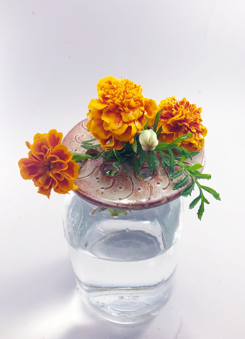Large Flower Frog for a Quart Mason Jar - Etsy