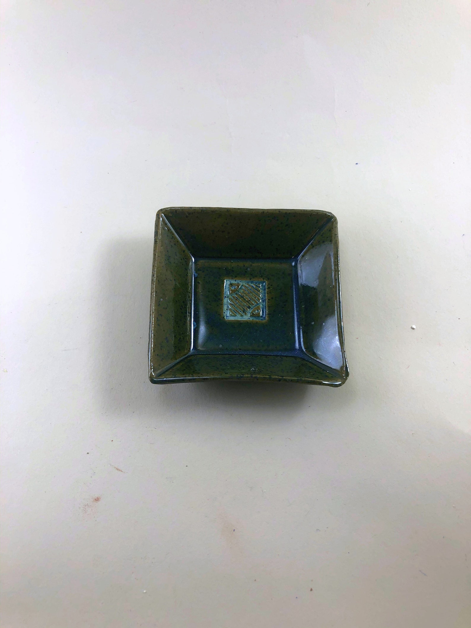 Small Square Dipping Saucer or Dish for Condiments in Your | Etsy