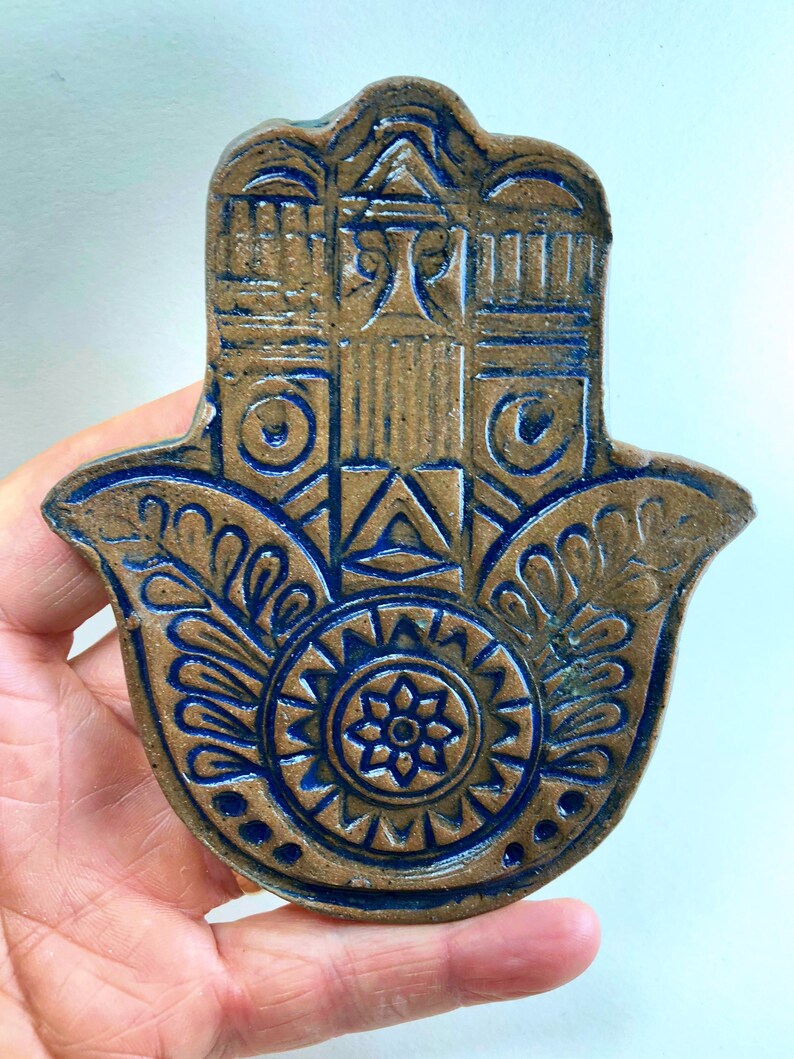 Hamsa Tile Hamesh Tile | Etsy