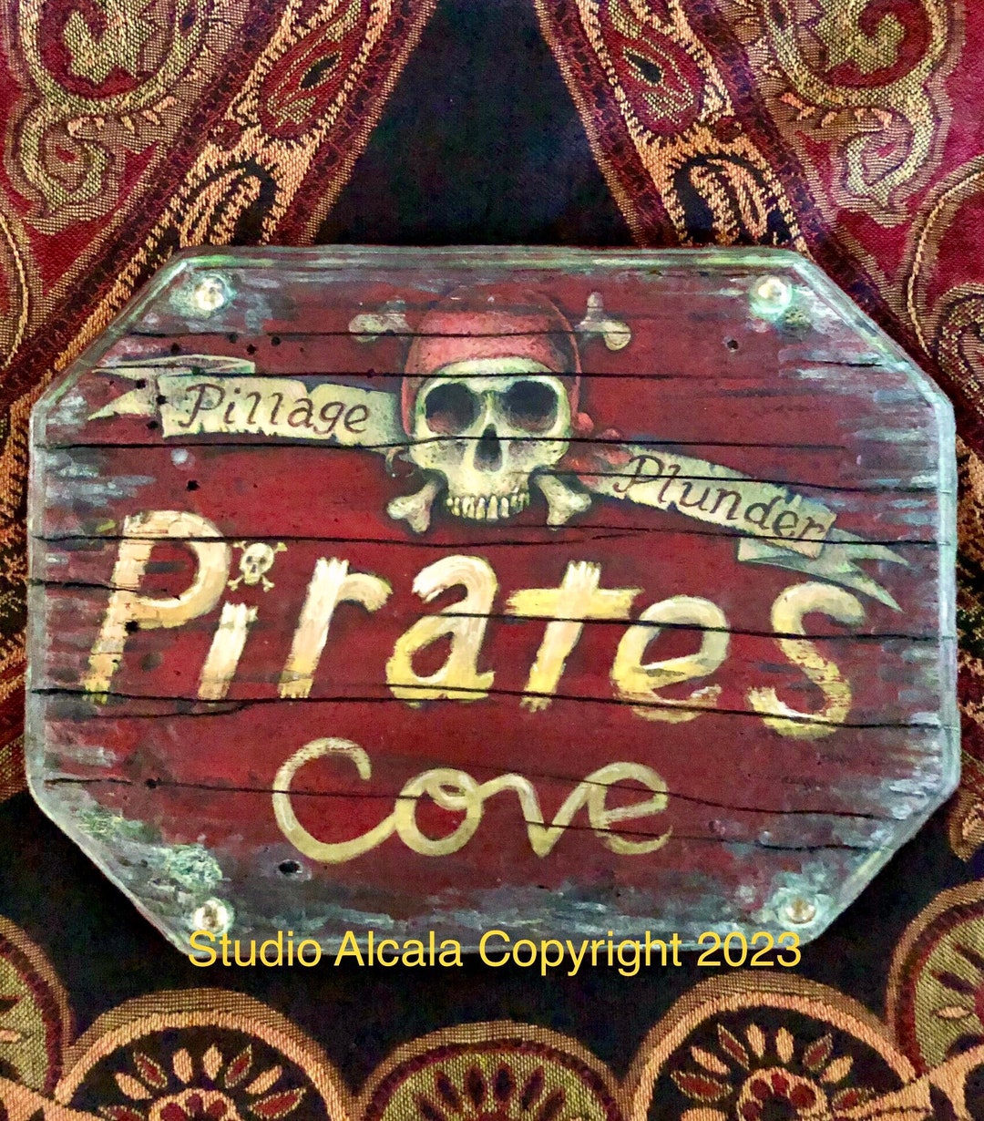 Pirates Cove Sign - Etsy