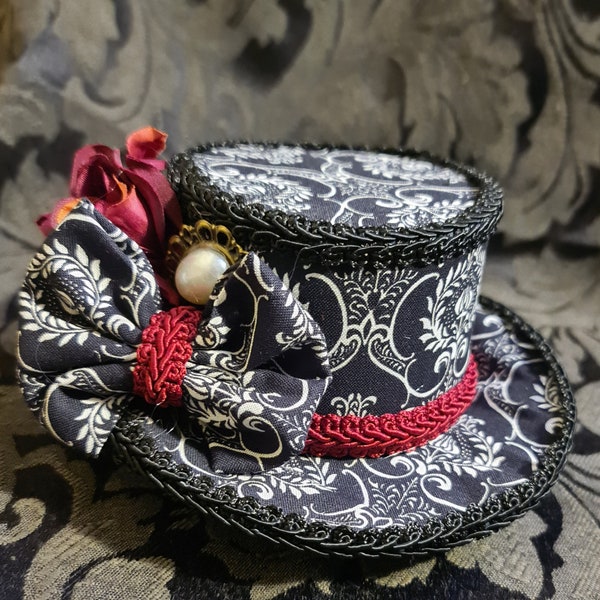 Gothic Mini Top Hat - Etsy
