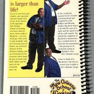 Big Kevin's Bayou Blend Cajun Cookbook Vintage 2002 John Demers Rhonda ...