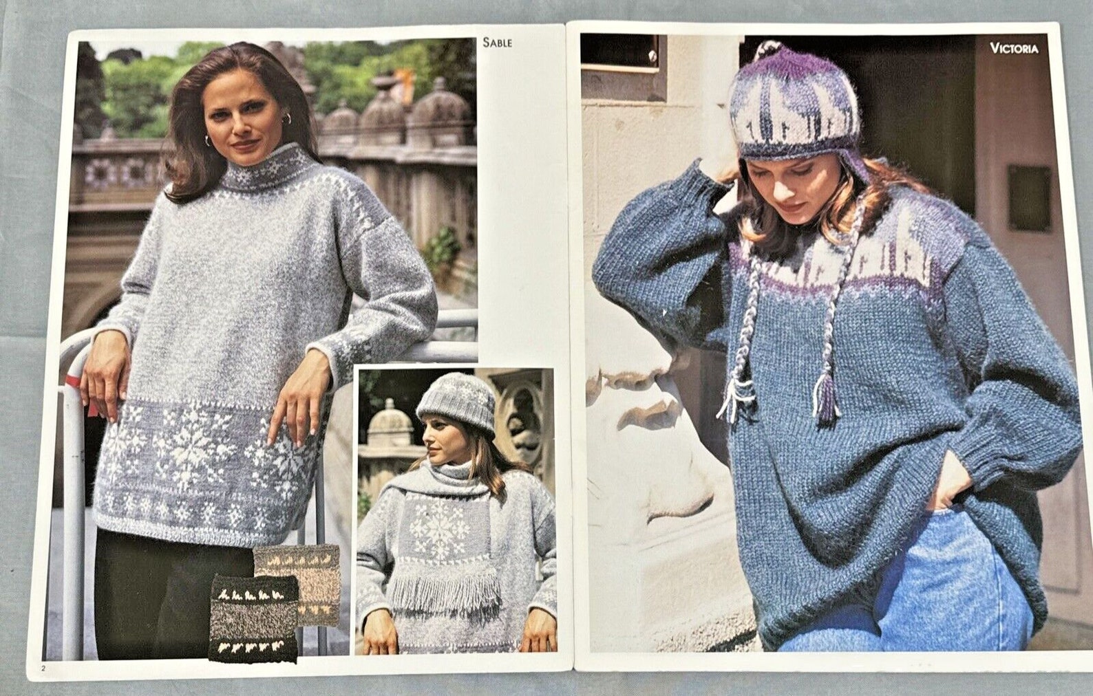 Tahki Knitting Patterns Book: Women's Colorwork Sweaters, Hats, Scarves ...
