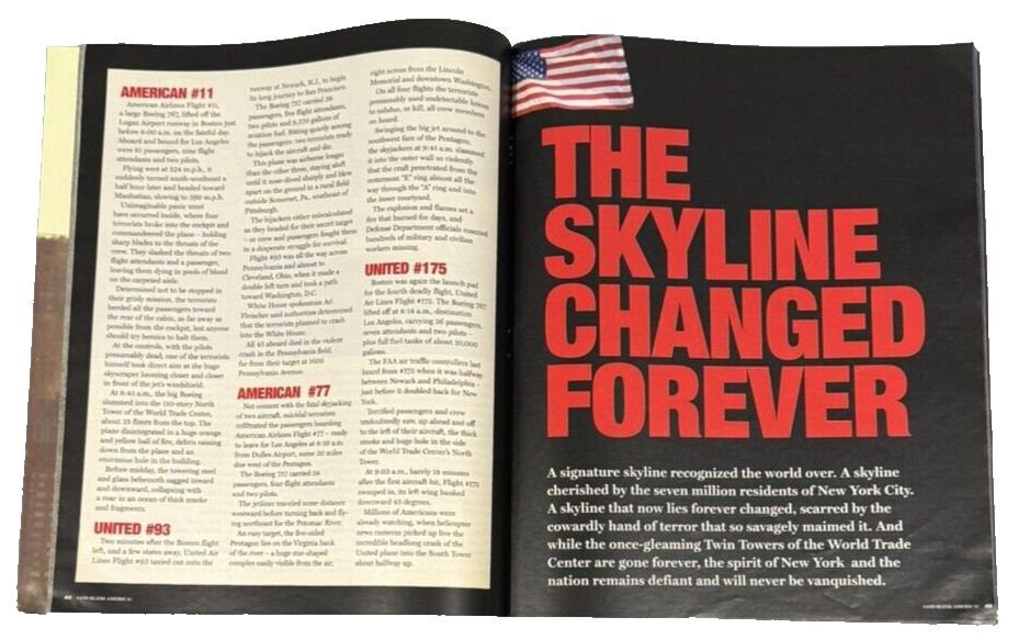 September 11 2001 the Day That Changed America God Bless America Photo ...