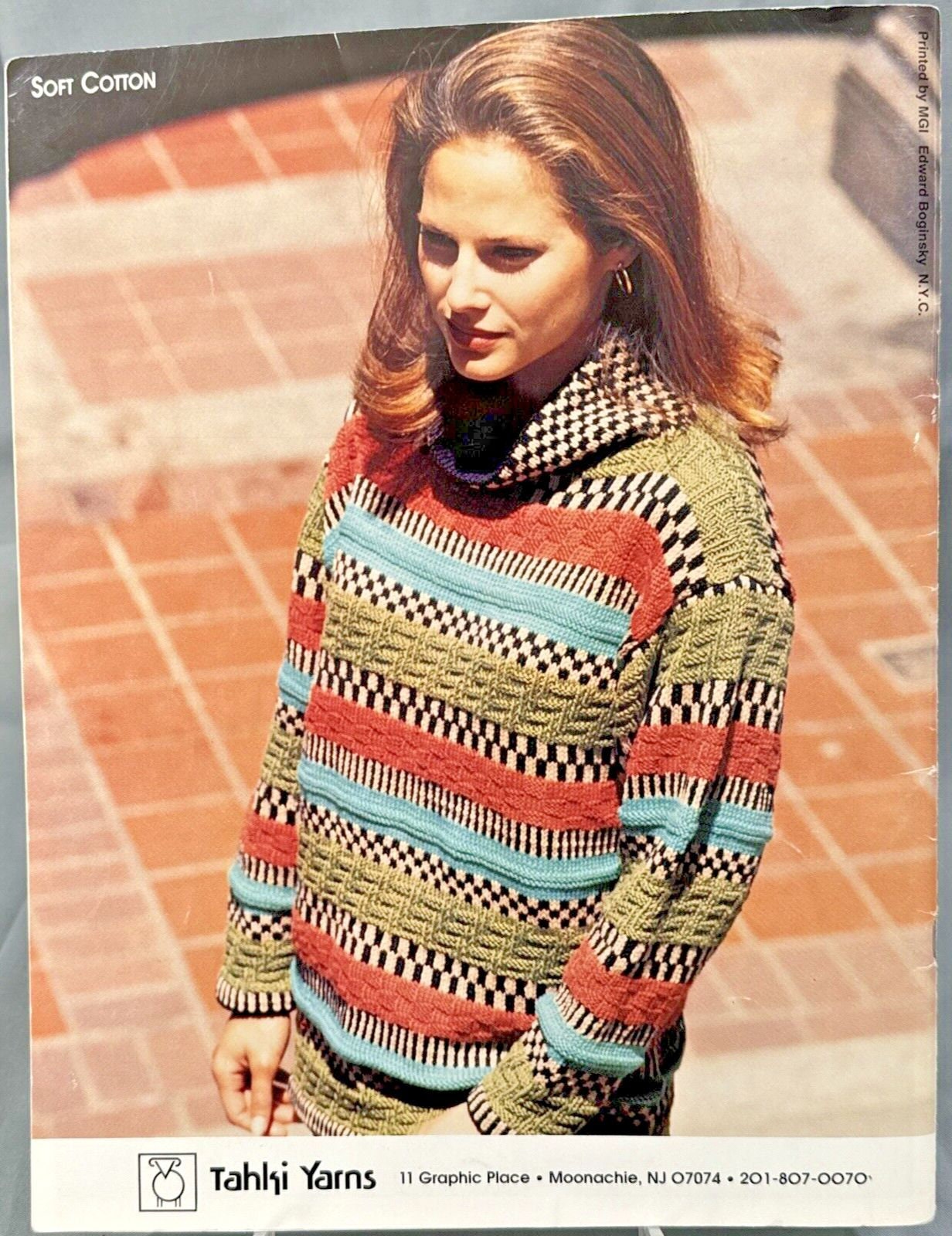Tahki Knitting Patterns Book: Women's Colorwork Sweaters, Hats, Scarves ...