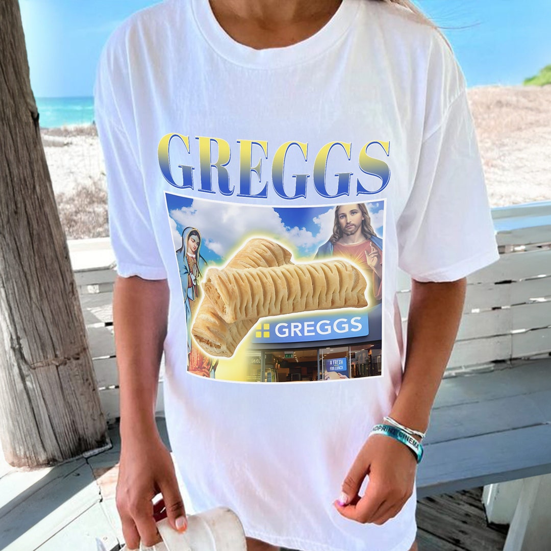 Greggs Sausage Roll Shirt Funny Meme T Shirt Gregg Shirt Etsy