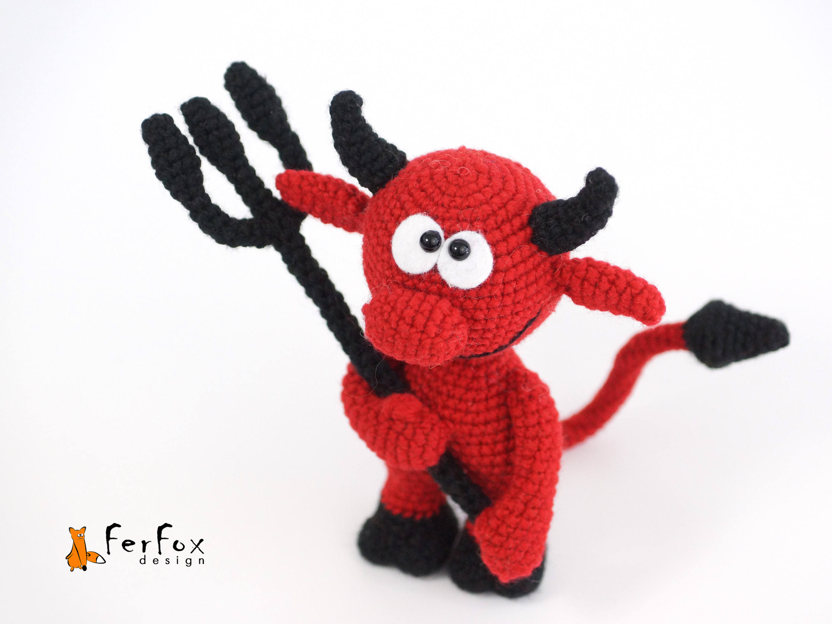 Red Devil Doll Funny Halloween Devil Figurine Cute Halloween - Etsy
