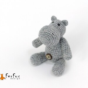 Miniature Hippo Staffed Animal Tiny Hippo Plushie Stuffed - Etsy