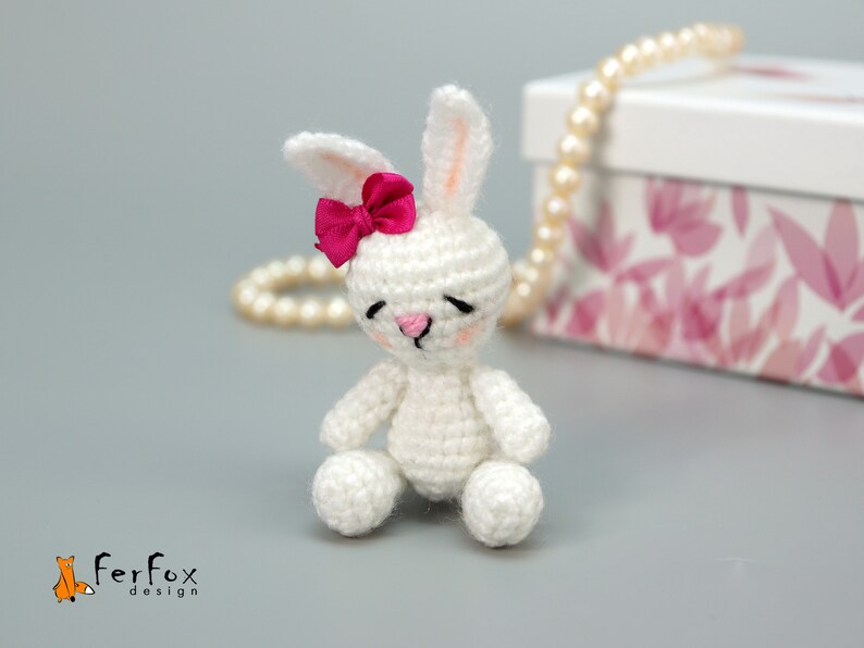 Miniature Bunny Stuffed Animal Sleeping Bunny Rabbit Plushie - Etsy