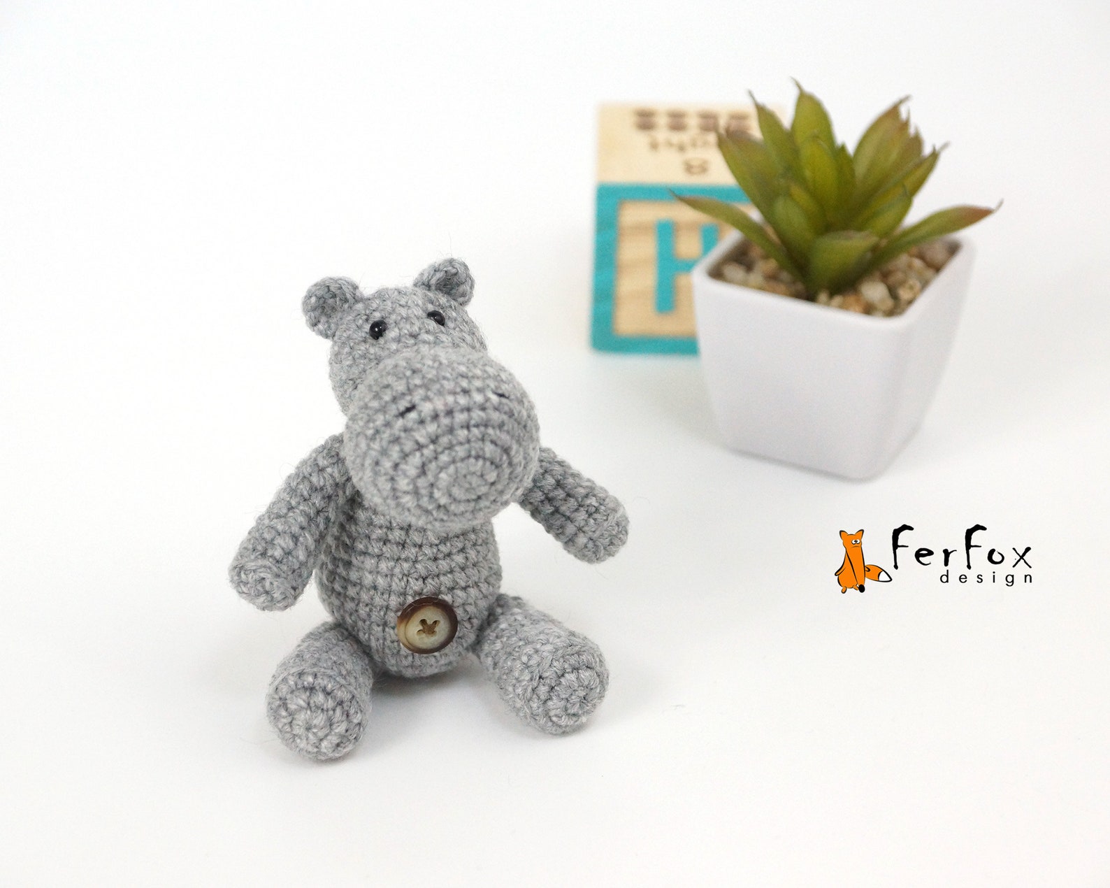 Miniature Hippo Staffed Animal Tiny Hippo Plushie Stuffed - Etsy