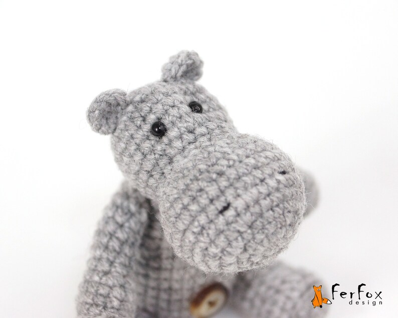Miniature Hippo Staffed Animal Tiny Hippo Plushie Stuffed - Etsy