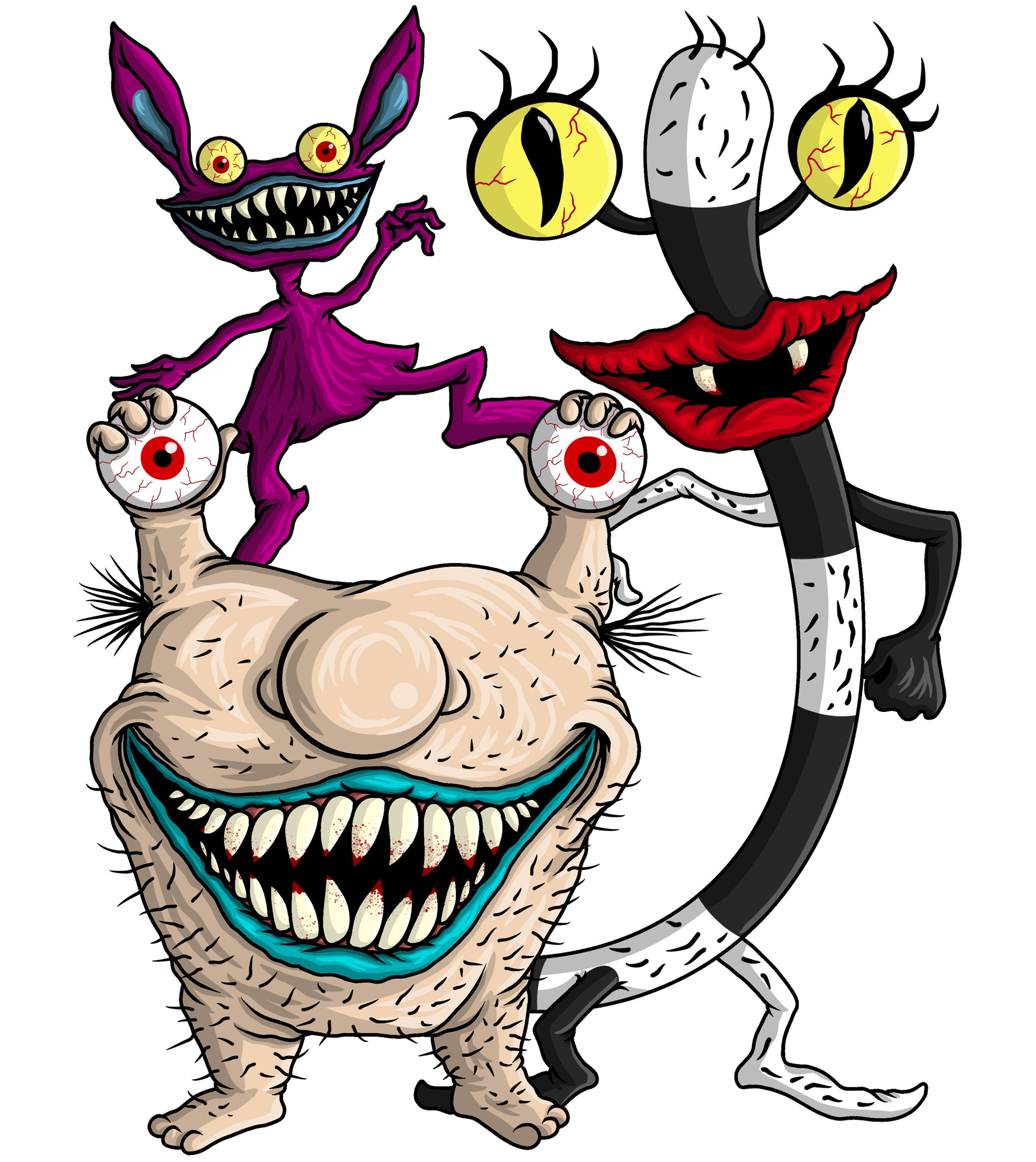 Ahhh Real Monsters PNG File - Etsy