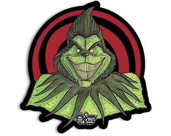 Grinch Magnet | Etsy
