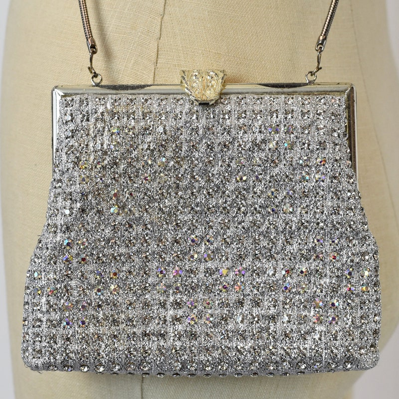 Rhinestone Purse - Etsy