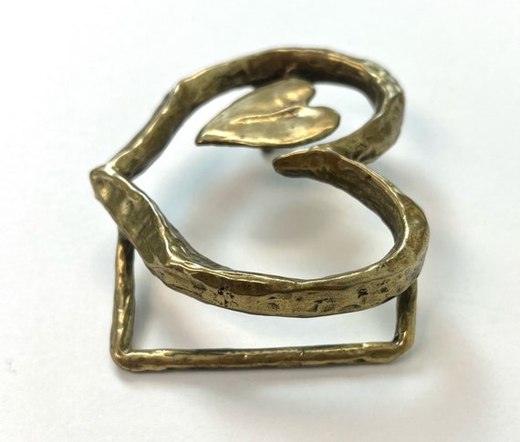 1970s 1977 Ivar Hyden Artist Signed Heart Novelty Bra… - Gem