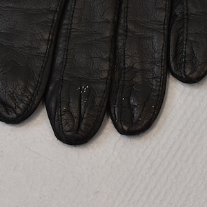 1970s/1980s Black Leather Fiocchi Italy Snaps Riding Driving Gloves - Etsy