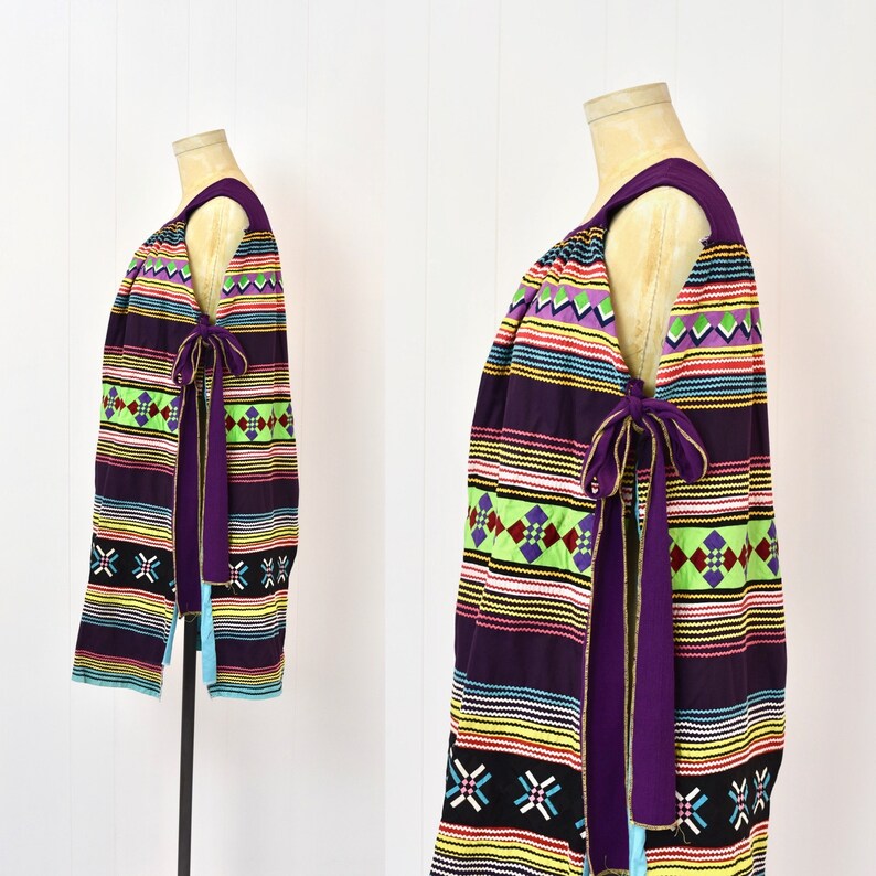 RARE 1960s/1970s Seminole Native American Purple Patchwork - Etsy