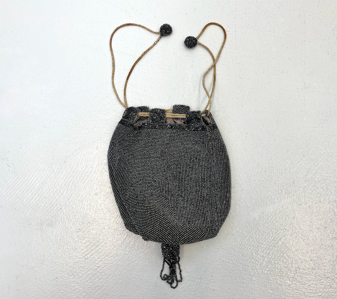 1960s Does 1920s Art Deco Beaded Tassel David's Fifth Avenue Drawstring ...