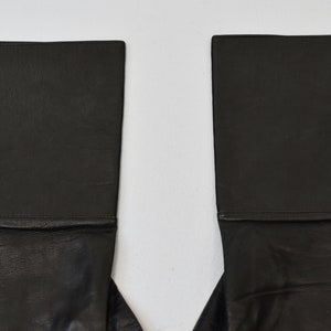 1970s/1980s Black Leather Fiocchi Italy Snaps Riding Driving Gloves - Etsy