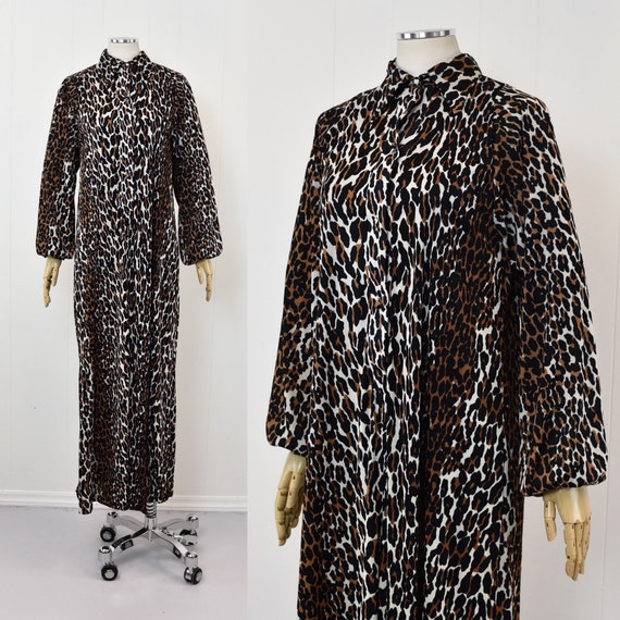 1960s/1970s Leopard Animal Print Butterfield 8 Nylon … - Gem