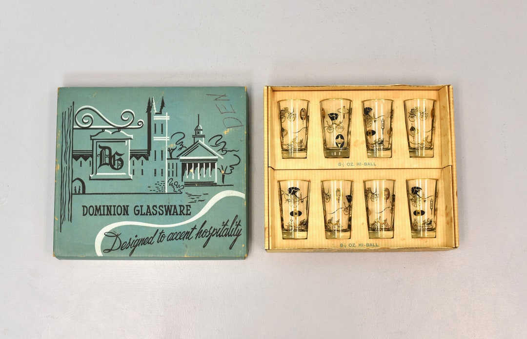 1950s Dominion Glass Company Carriage Stagecoach Novelty Mid Century ...
