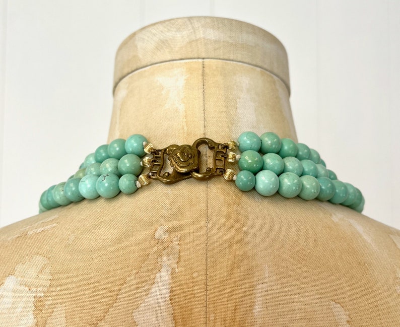 Vintage Alice Kuo Turquoise Beaded Copper Brutalist Multi - Etsy