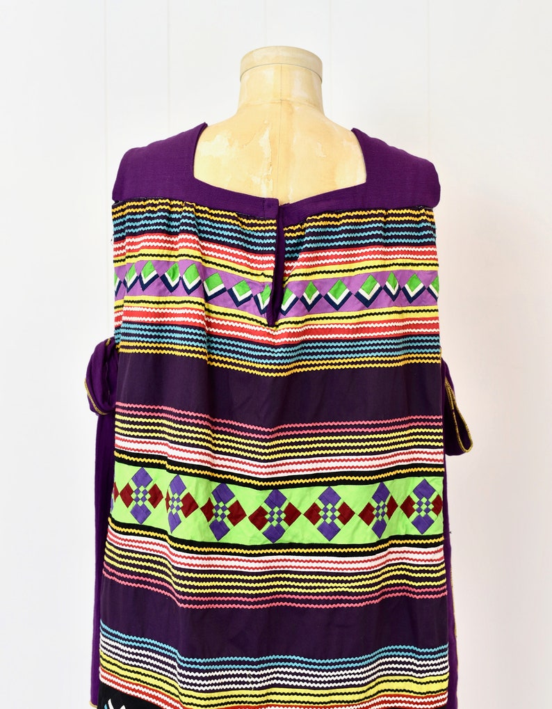 RARE 1960s/1970s Seminole Native American Purple Patchwork - Etsy