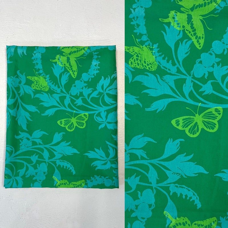 Hand Printed Fabric - Etsy
