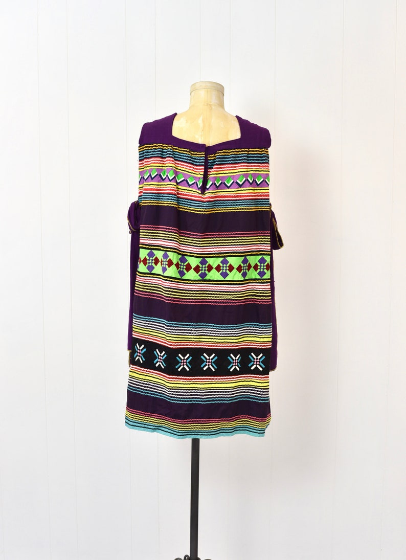 RARE 1960s/1970s Seminole Native American Purple Patchwork - Etsy