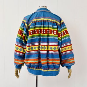 RARE 1970s Seminole Native American Turquoise Blue Patchwork Souvenir ...