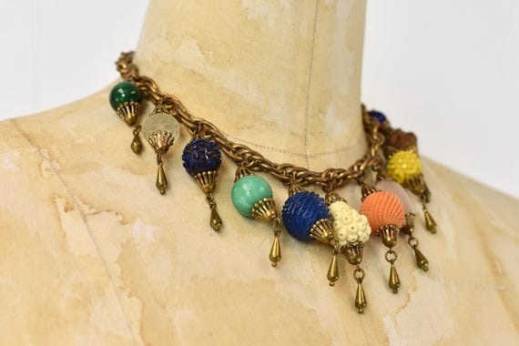 RARE 1930s Miriam Haskell Frank Hess Art Deco Cellulo… - Gem