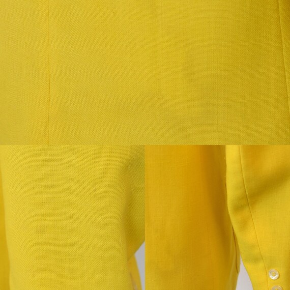 1970s Lilly Pulitzer Lemon Yellow Jacket Blazer Sport… - Gem