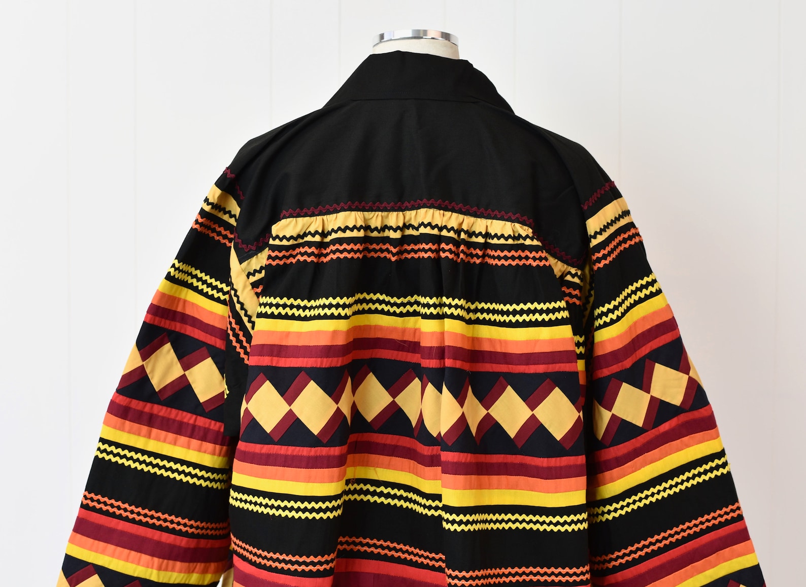 RARE 1970s/1980s Seminole Native American Black Patchwork - Etsy