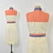 1960s Color Block Linen Chuck Howard Boutique Space Age Judy Jetson Mod ...