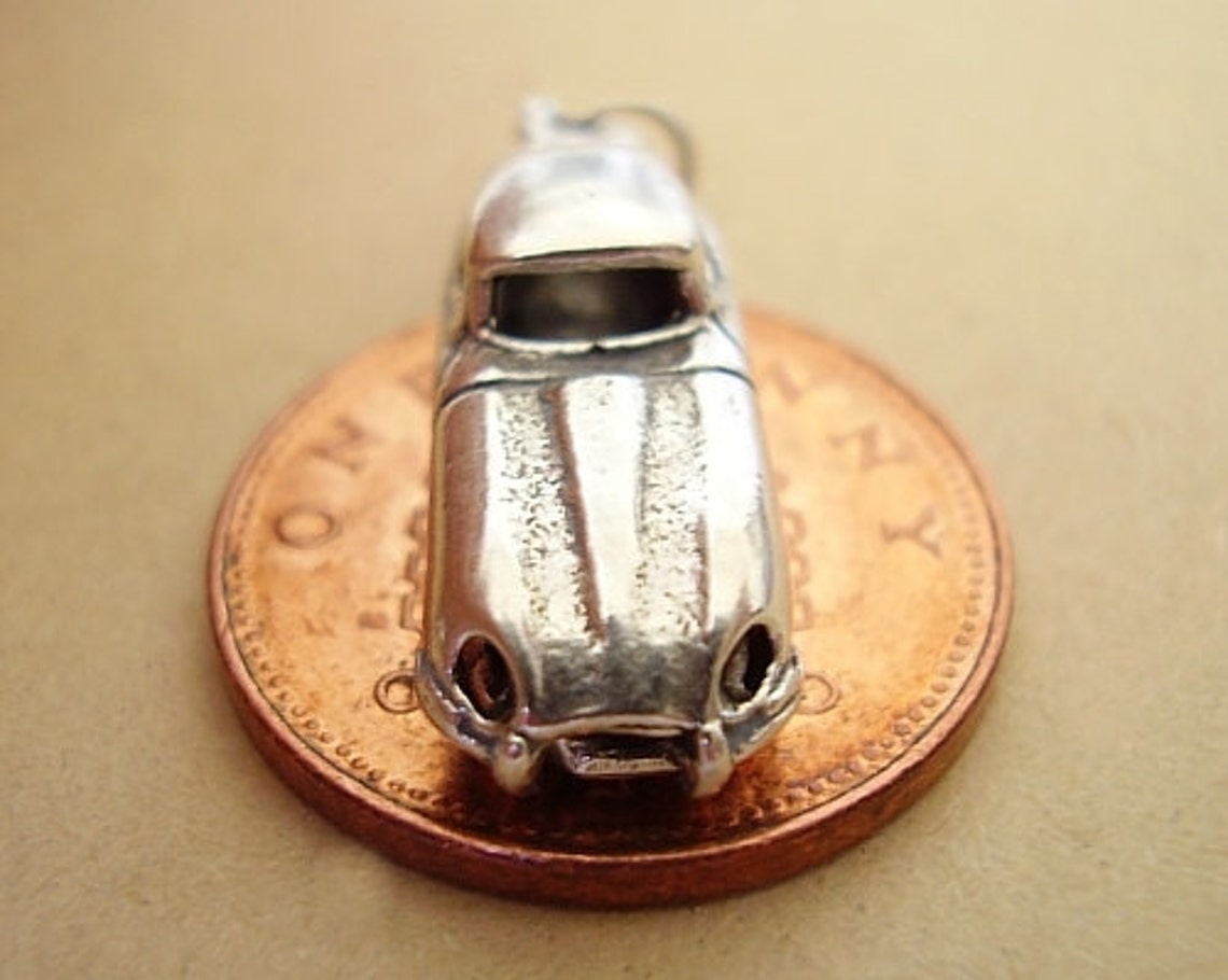 Sterling Silver E Type Jaguar Car Opening Charm Charms - Etsy