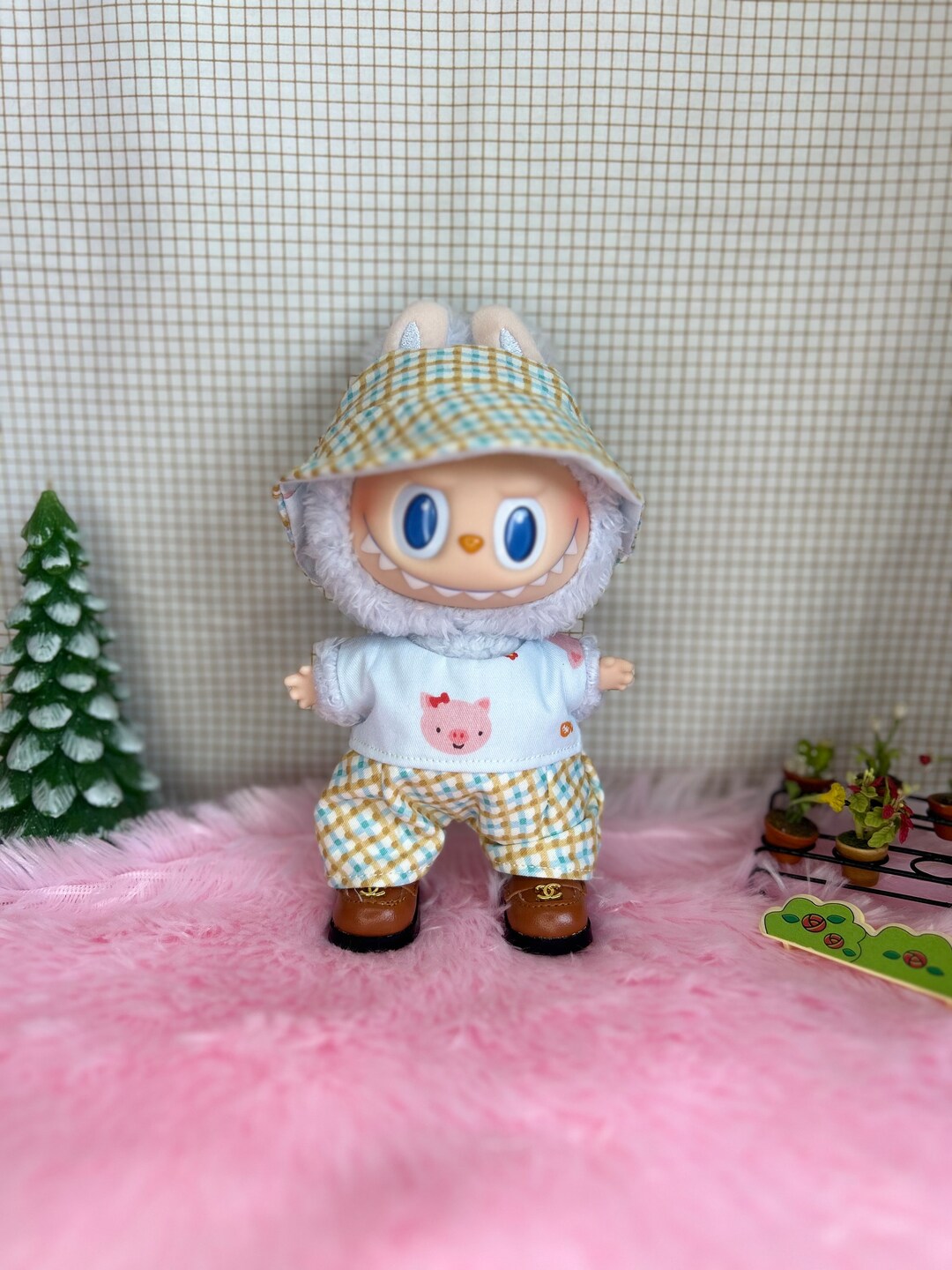 019 Labubu Romper W Bucket Hat, Labubu, Labubu Macaron - Etsy