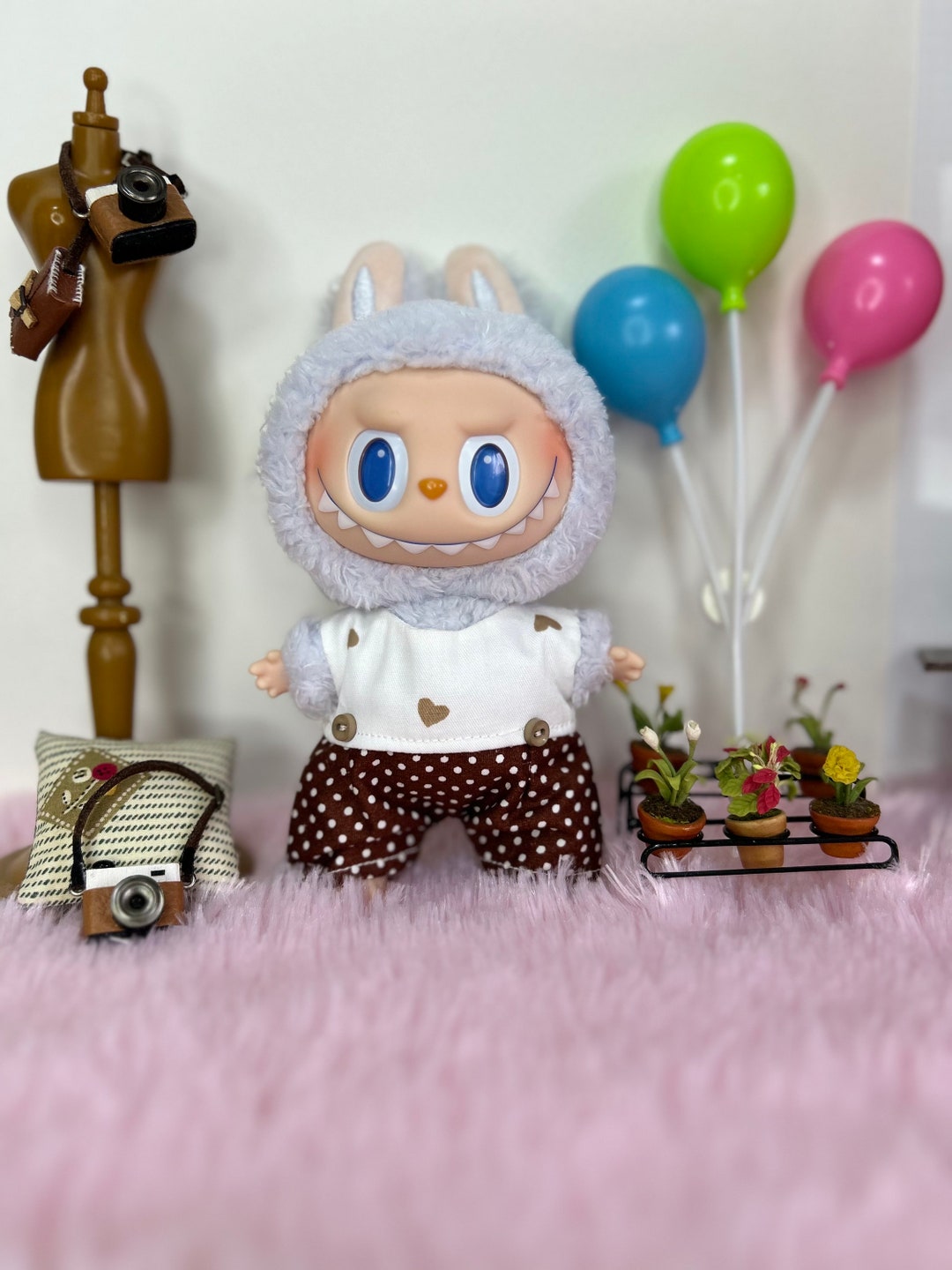 33 Labubu Macaron, Labubu Ver1, Labubu Romper , Labubu Outfit - Etsy