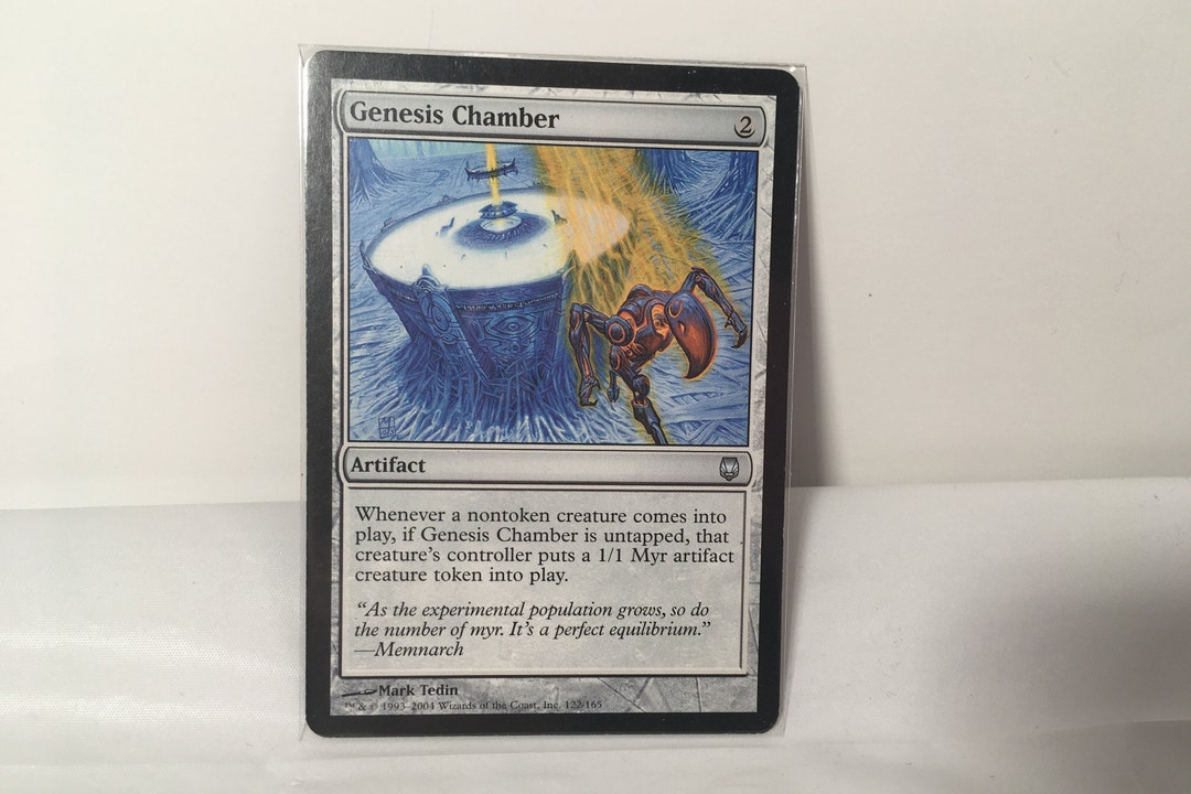 Magic the Gathering: Genesis Chamber Artifact Card, Circa 2004 - Etsy