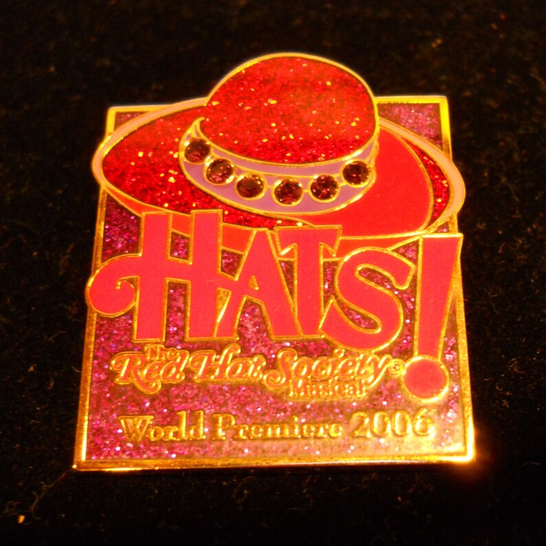 RED HAT SOCIETY hat's Red Hat's Society - Etsy