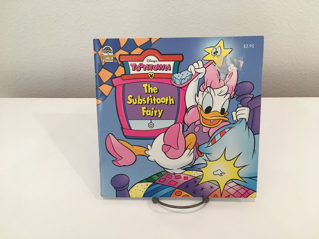 Book: Disney's Toontown the Substitooth Fairy, Circa 2002 - Etsy