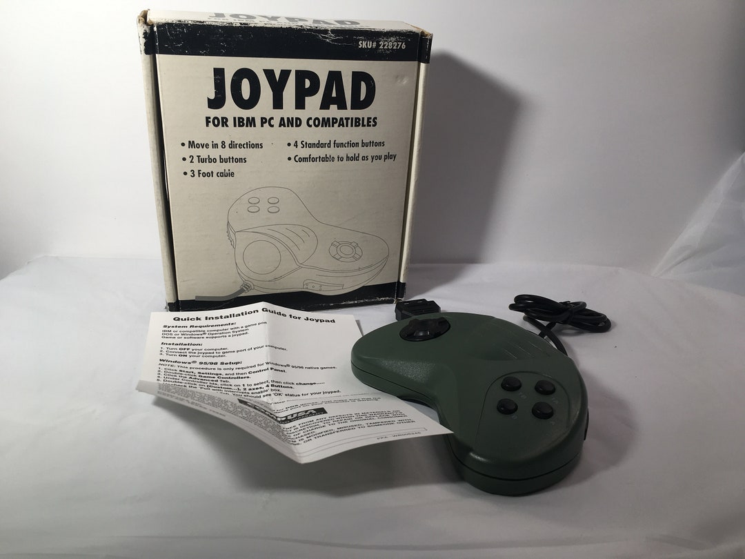 Vintage Joypad Joysticks for IBM PC and Compatibles With Box From ...