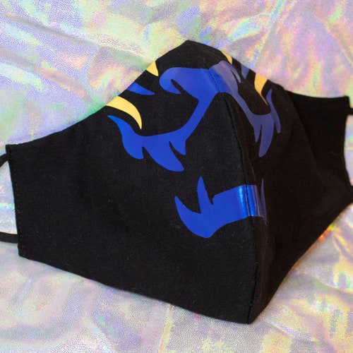 KDA All Out Akali Tiger Helmet HTV Face Mask made to Order - Etsy