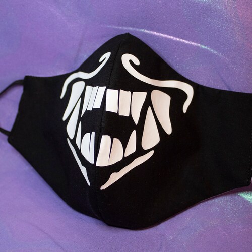KDA All Out Akali Tiger Helmet HTV Face Mask made to Order - Etsy