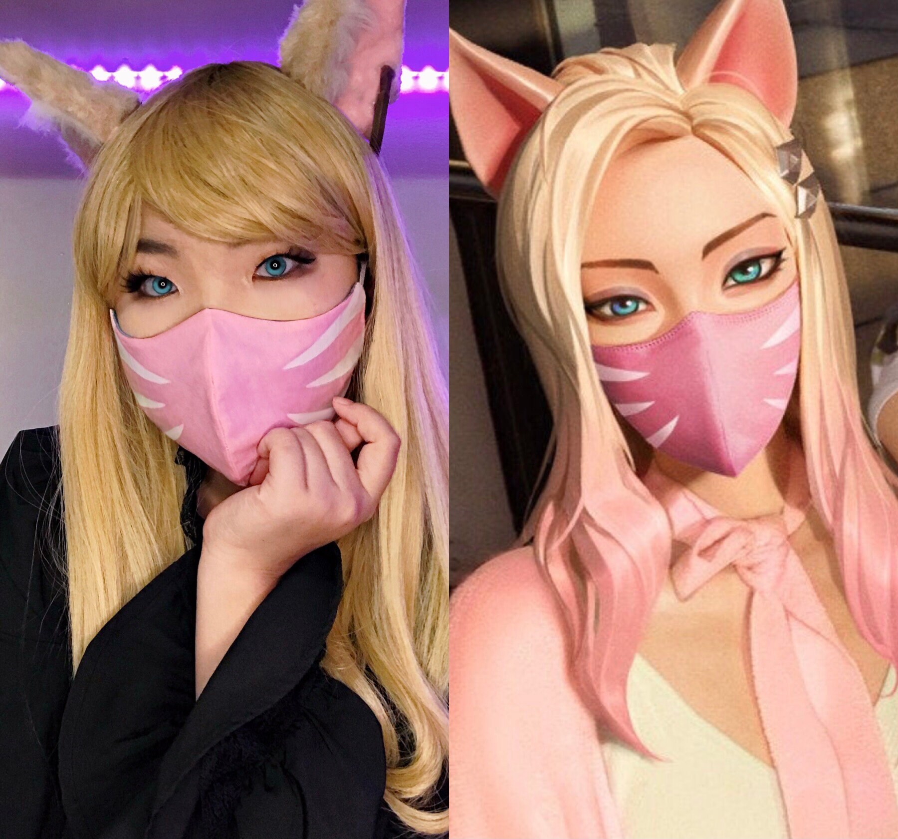 KDA Inspired HTV Face Mask made to Order - Etsy Australia