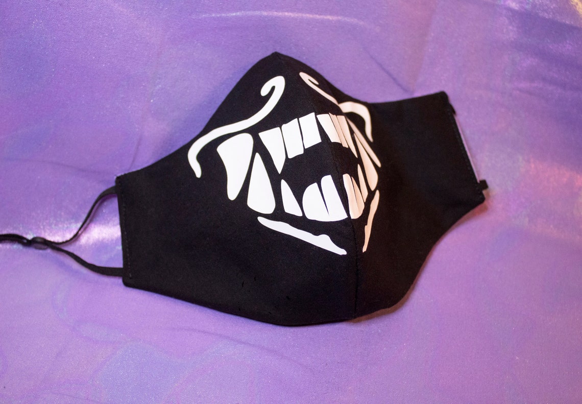KDA Pop/stars Akali Grafitti HTV Face Mask *made to Order* - Etsy