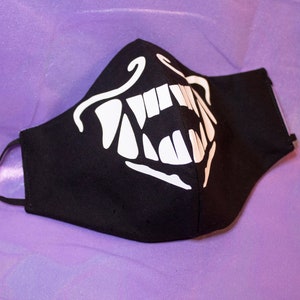 KDA Pop/stars Akali Grafitti HTV Face Mask *made to Order* - Etsy