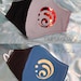 Genshin Impact Inspired HTV Face Masks made to Order - Etsy