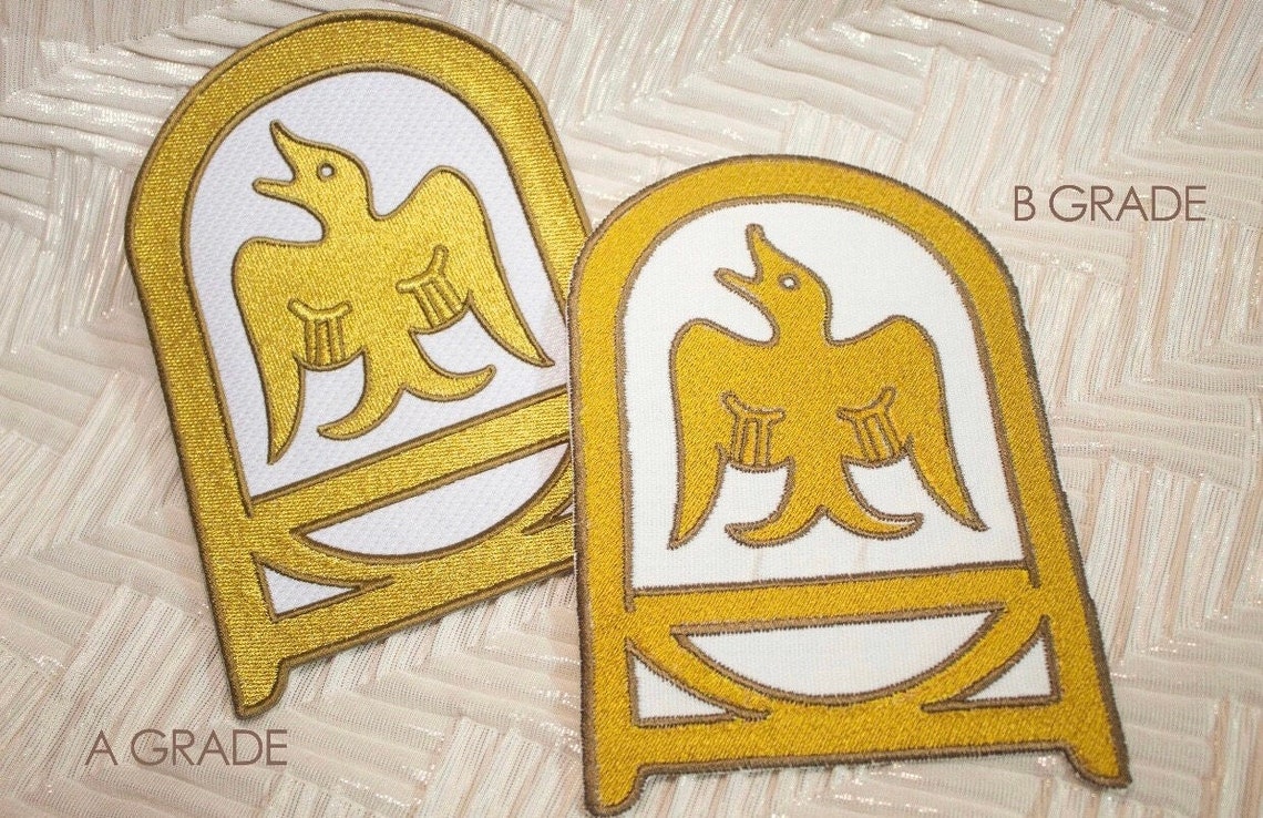 The Owl House Golden Guard Sigil Embroidered Iron-on Patch - Etsy
