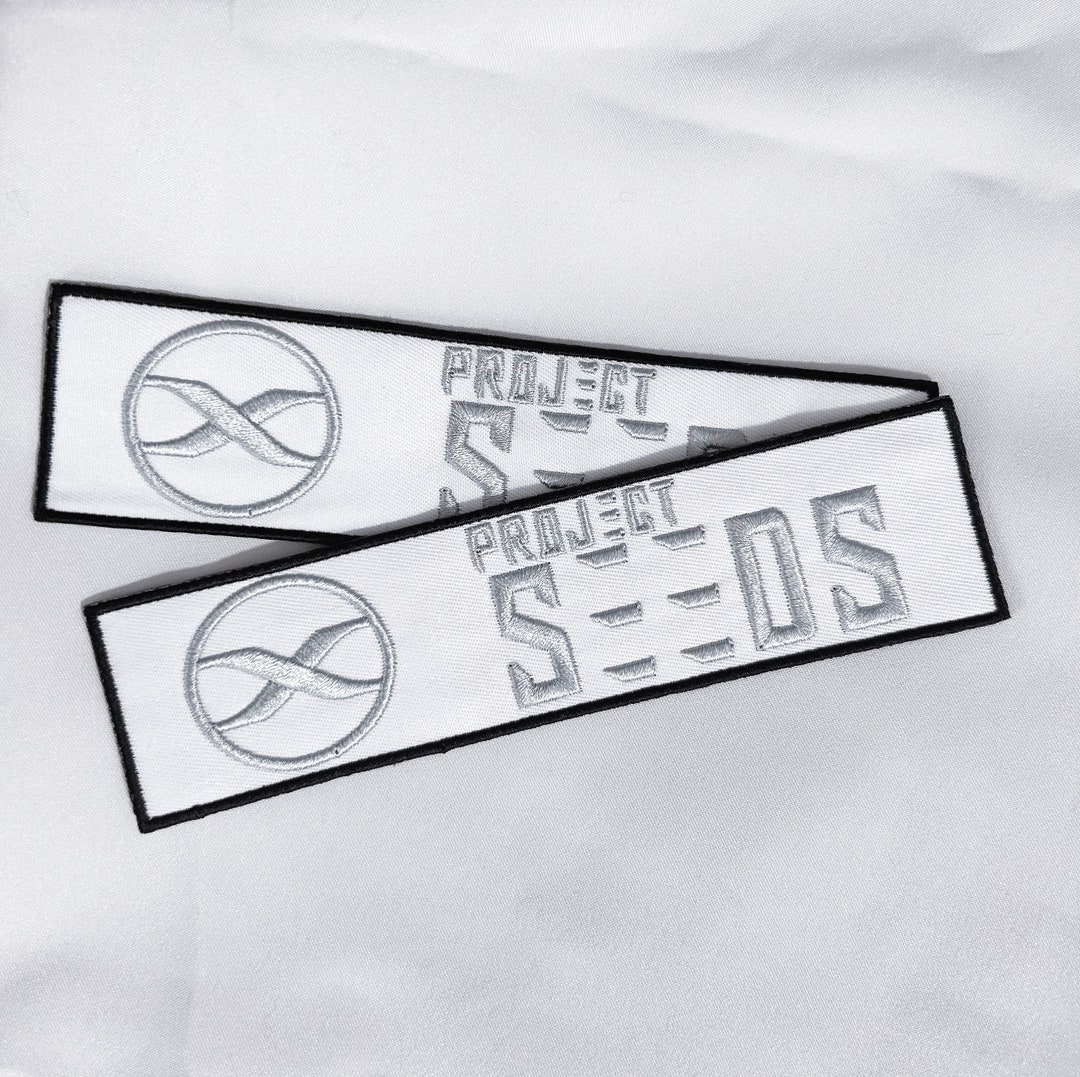 Trigun Vash the Stampede Project Seeds Embroidered Jacket Patches WHITE ...